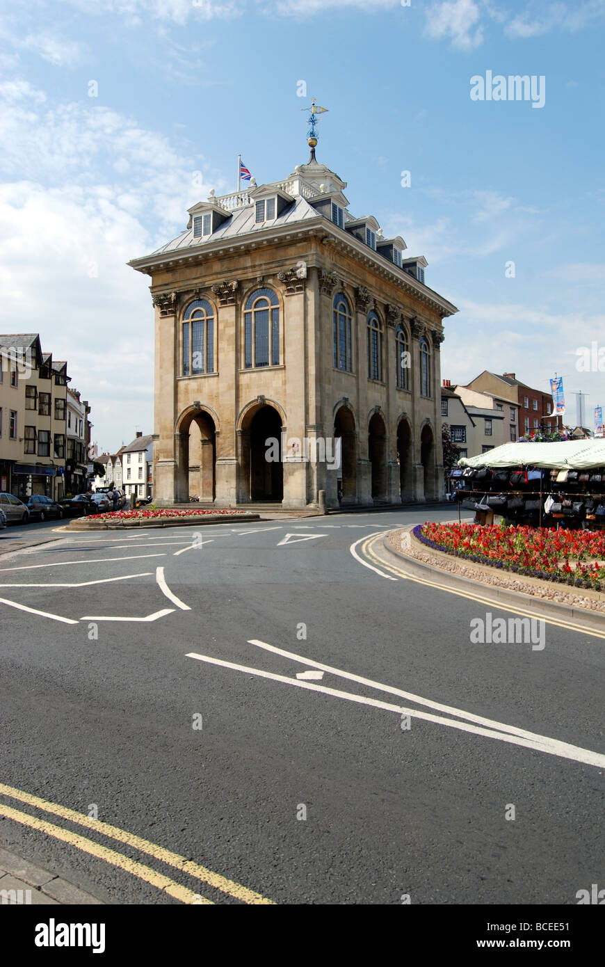 Abingdon County Hall built in the later 1600s to house the Berkshire ...