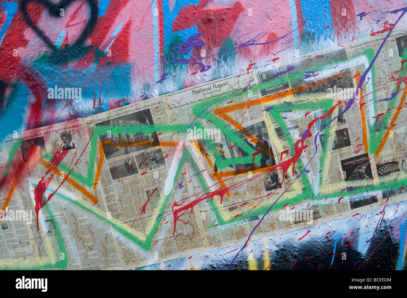 Graffiti as social commentary hi-res stock photography and images - Alamy