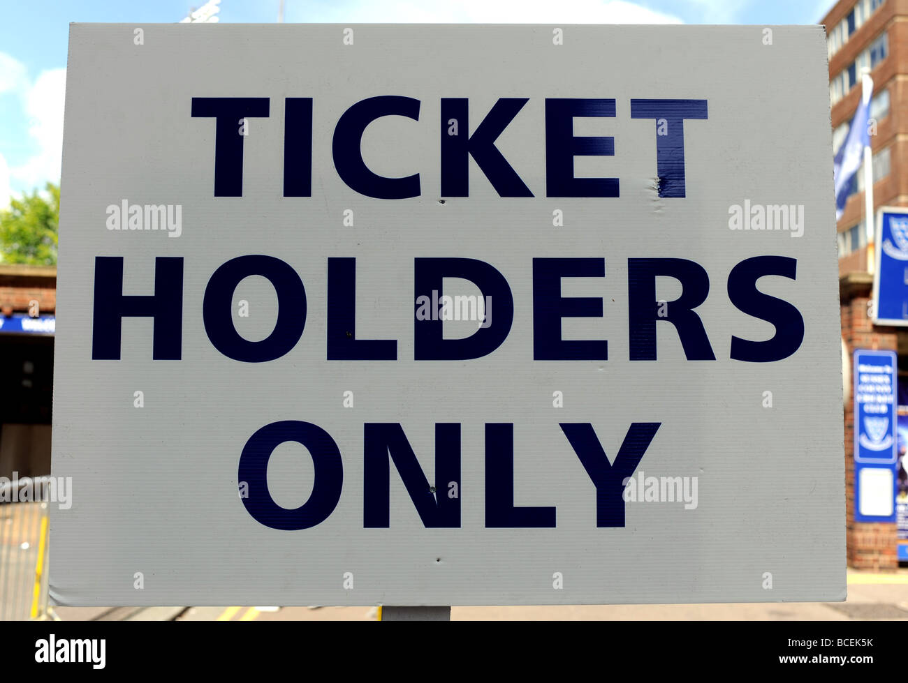 The Hove County Ground home to Sussex cricket team with a ticket ...