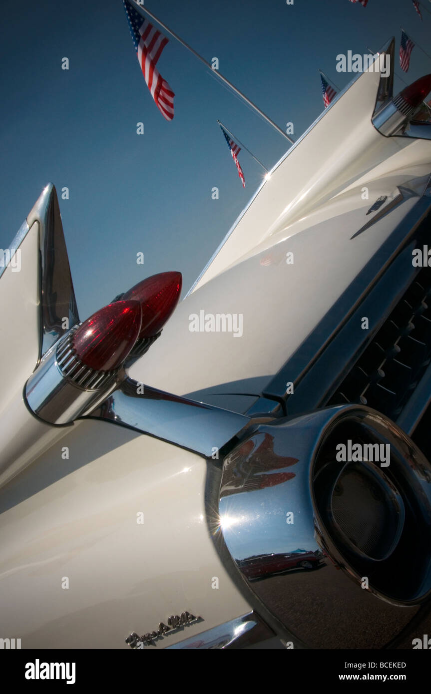 1959 Cadillac tail fin fins tailfins American car cars general motors ...