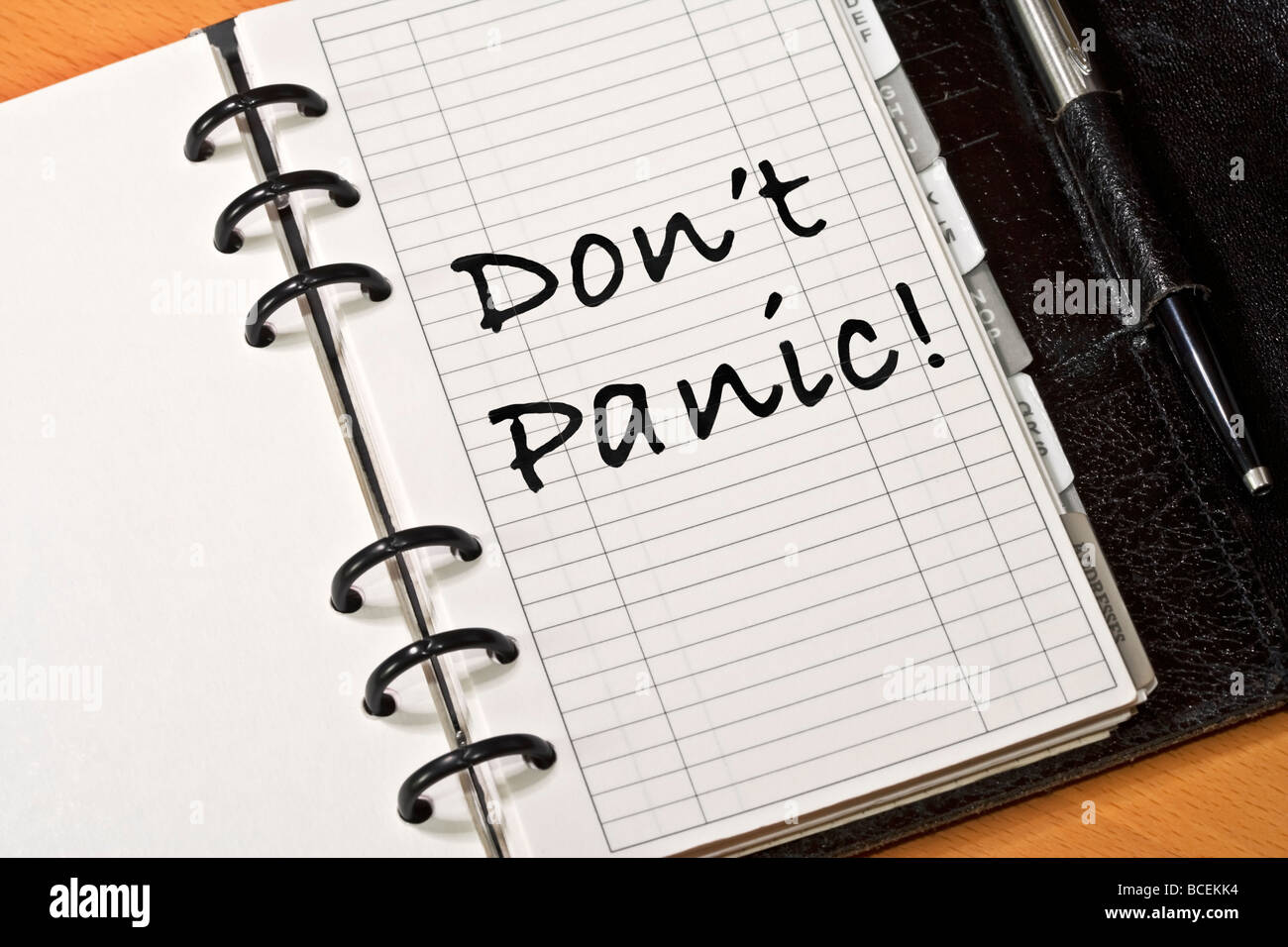 Filofax hi-res stock photography and images - Alamy