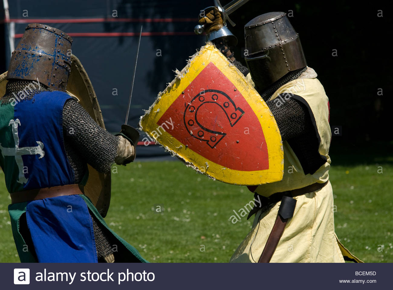 Medieval Knights Fighting High Resolution Stock Photography and Images ...