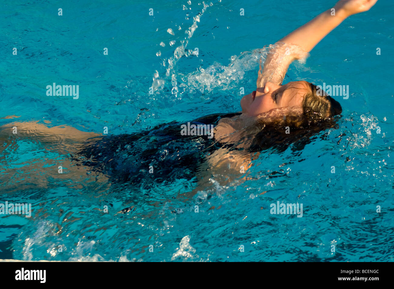 Swimming team pool hi-res stock photography and images - Alamy