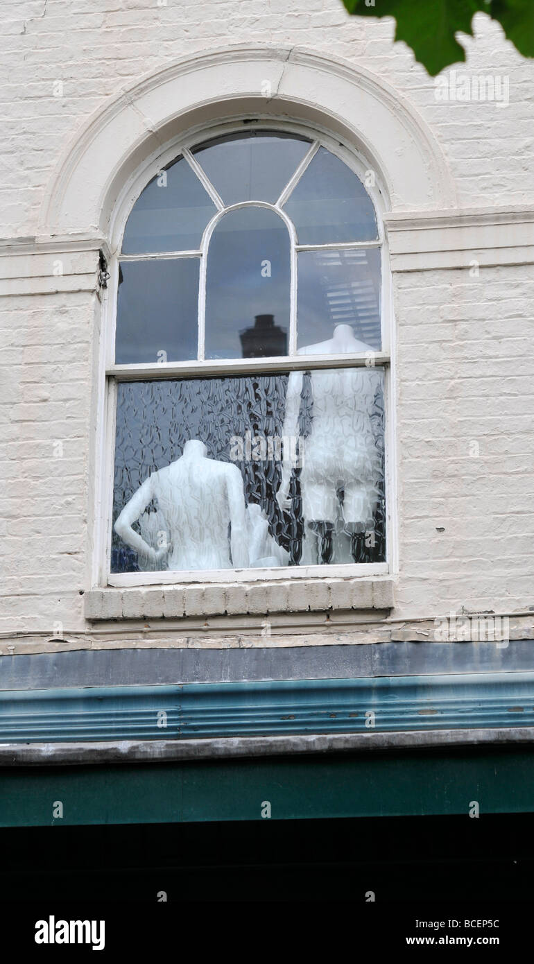 dummy manequin shop window storage undressed stored unused undressed ...
