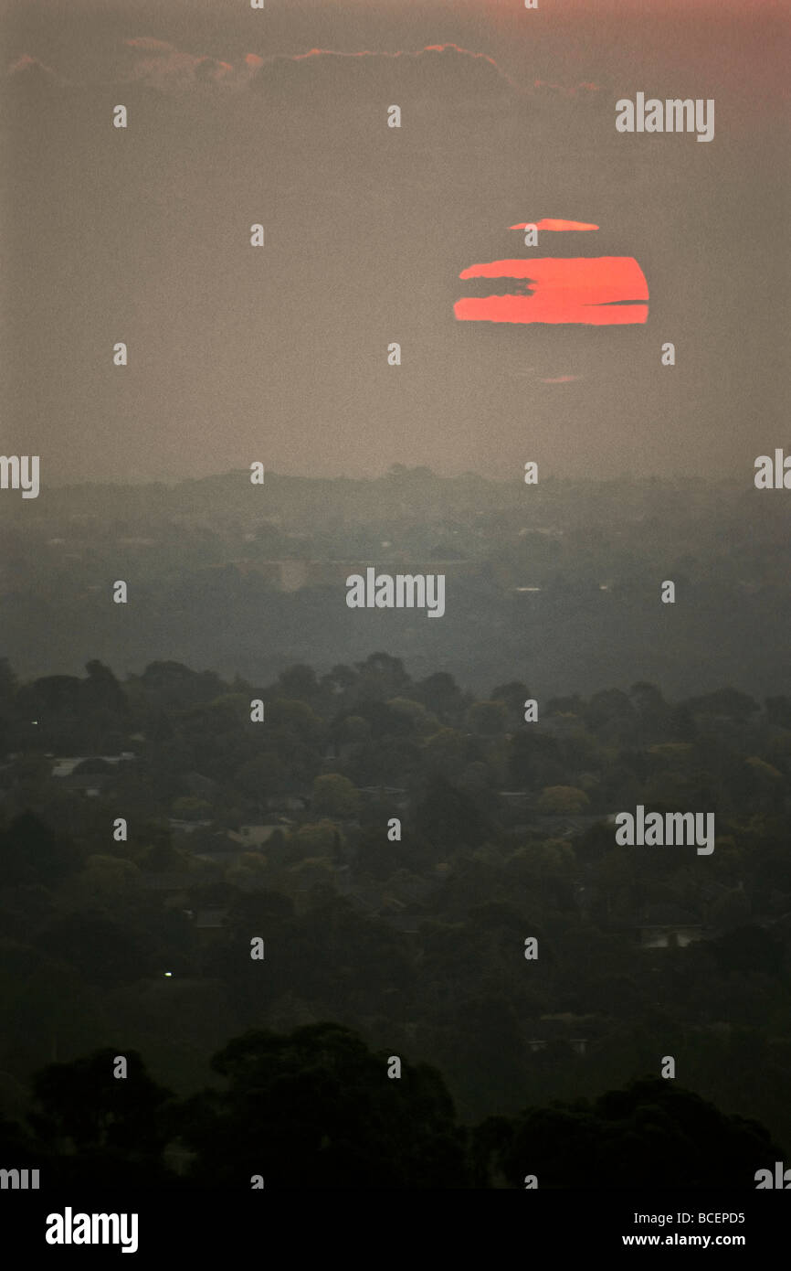 Vertical view haze pollution hi-res stock photography and images - Alamy
