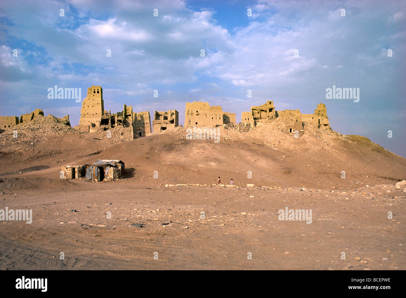 yemen The old town of Ma rib Stock Photo - Alamy