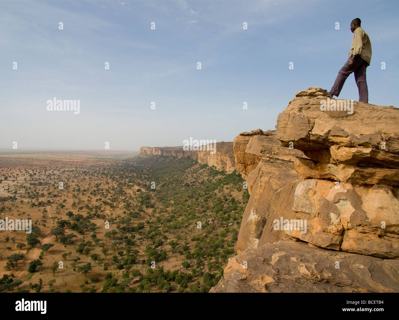 Mali. Sahel. Dogon Land. Cliffs of Bandiagara. Unesco World Heritage ...