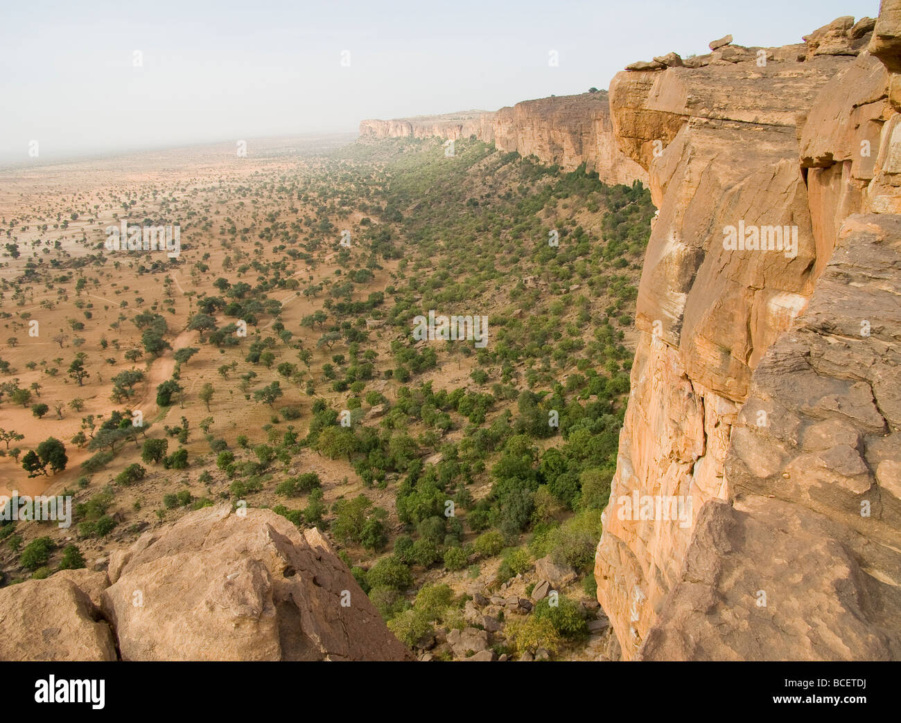 Mali. Sahel. Dogon Land. Cliffs of Bandiagara. Unesco World Heritage ...
