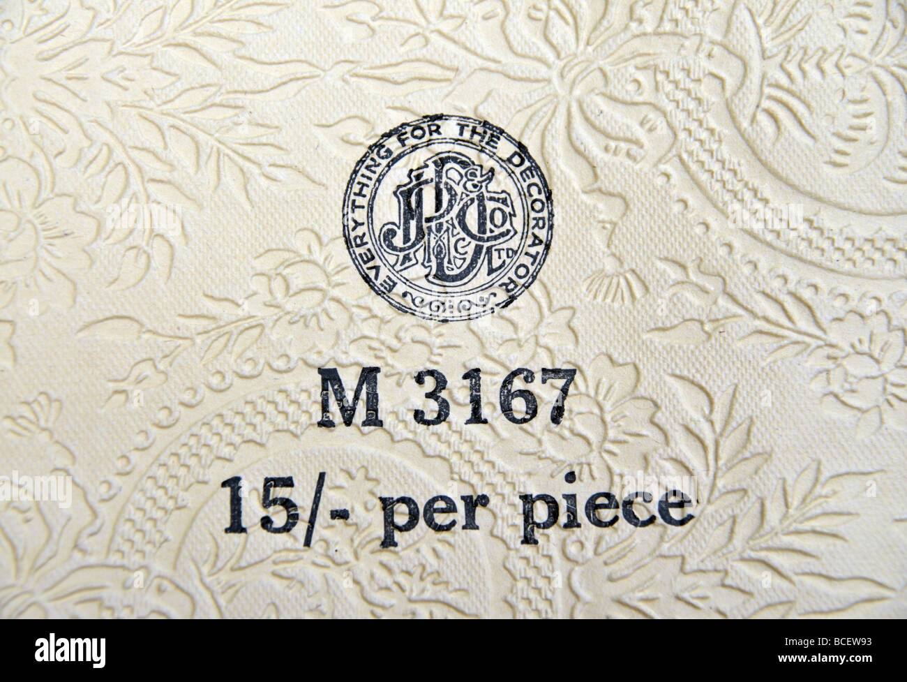 Wallpaper pattern 1950s hi-res stock photography and images - Alamy