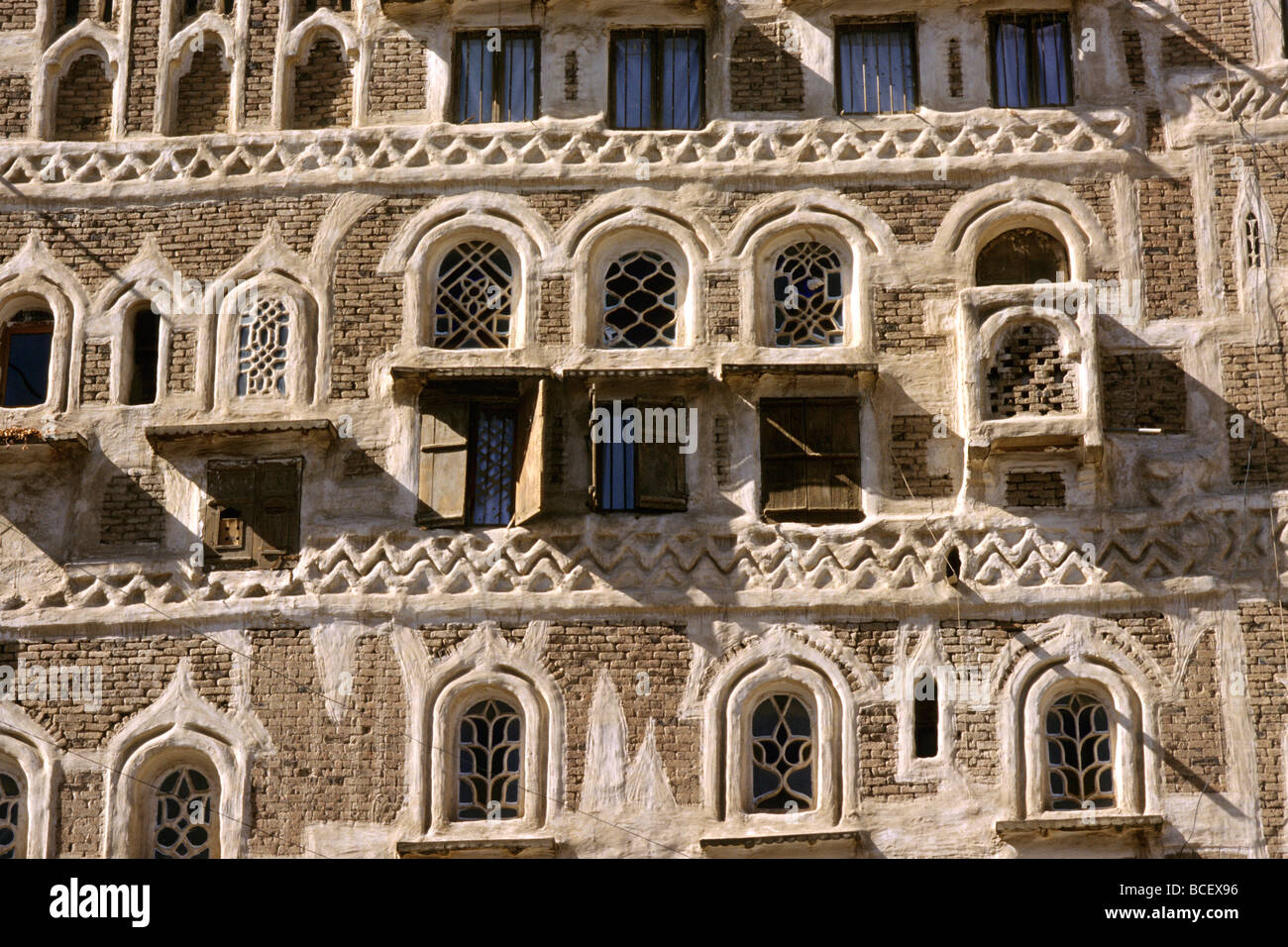 yemen sana a traditional house Stock Photo - Alamy