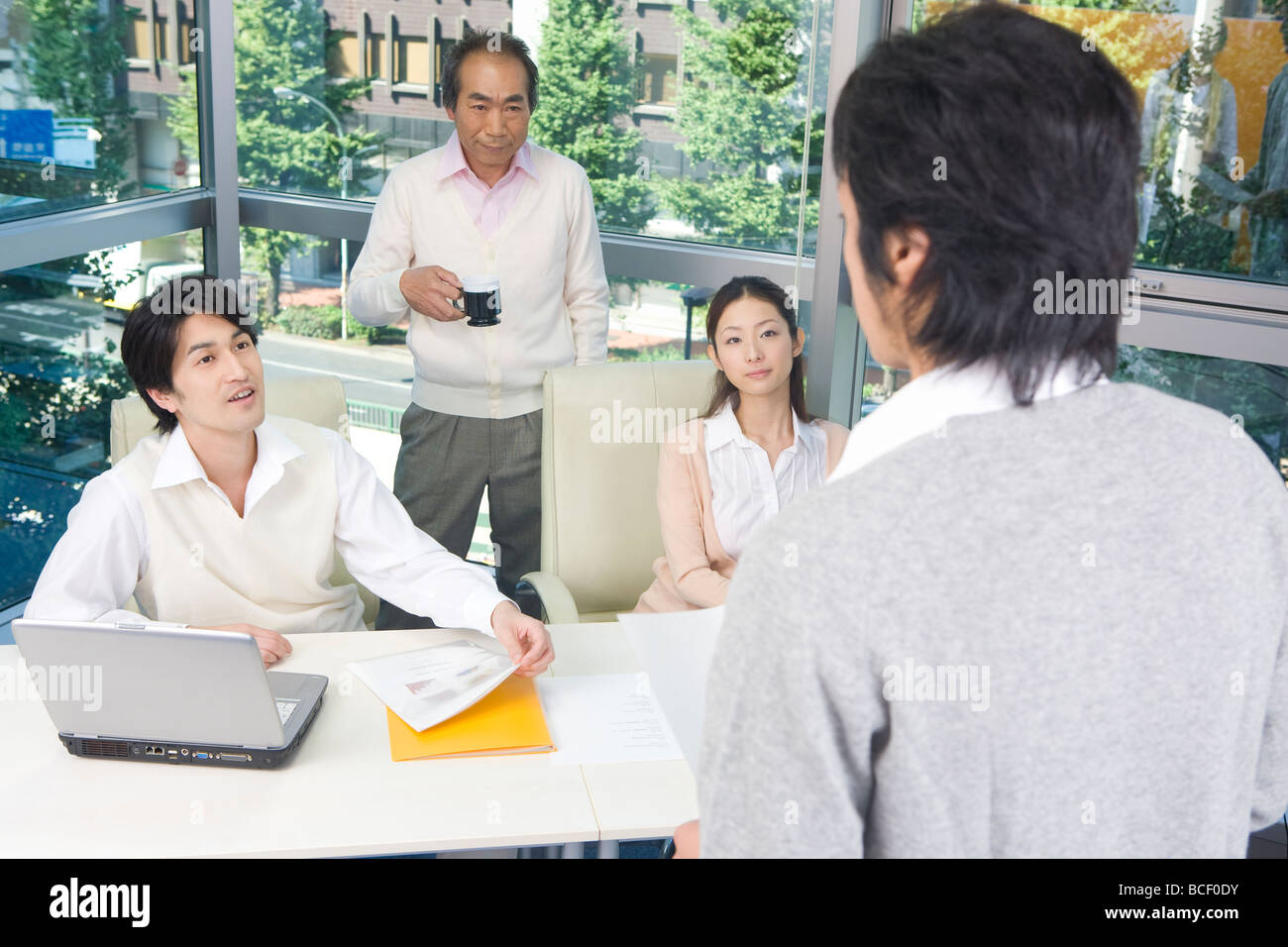Four office hi-res stock photography and images - Alamy