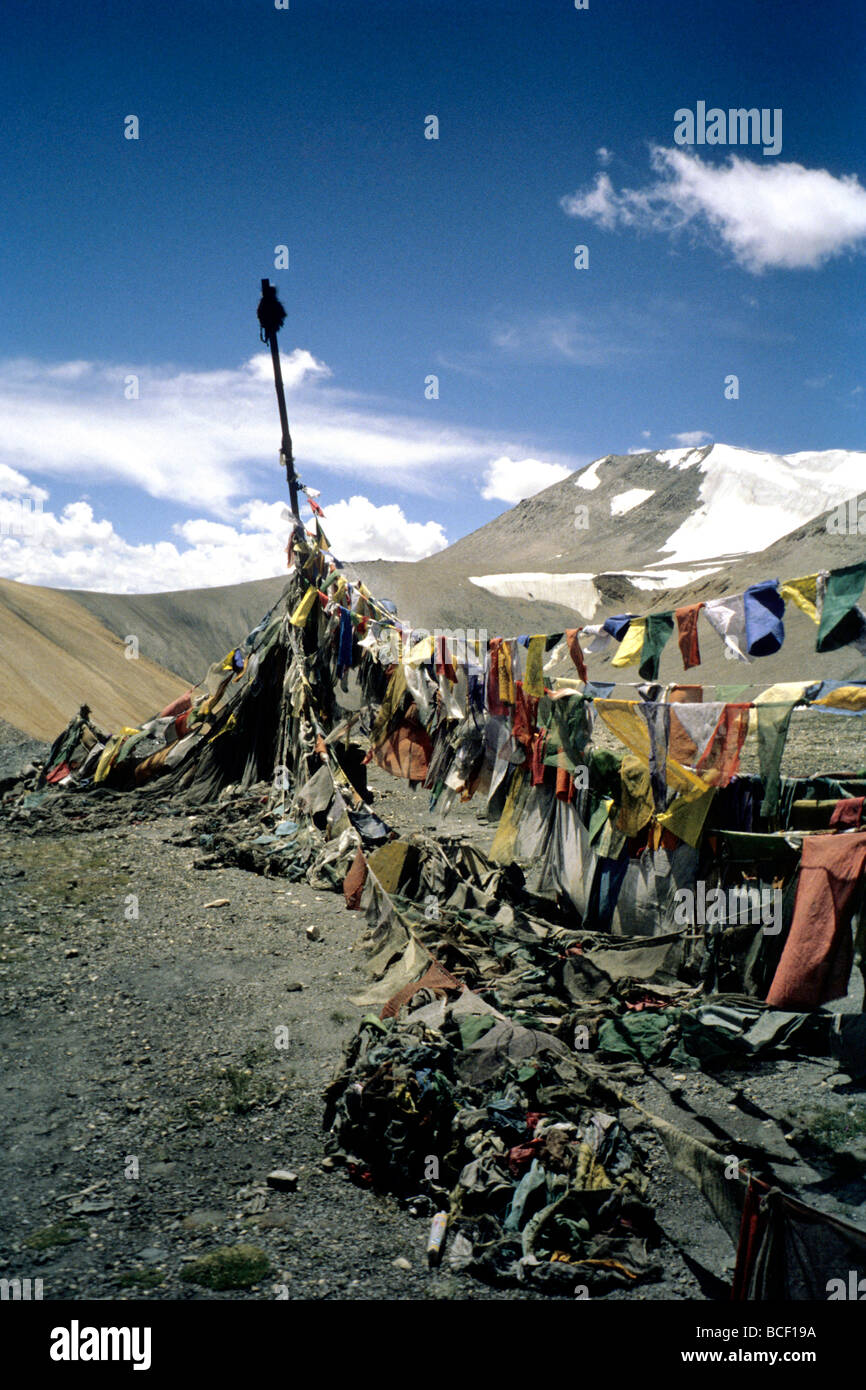 india ladakh Prayer flags Stock Photo - Alamy