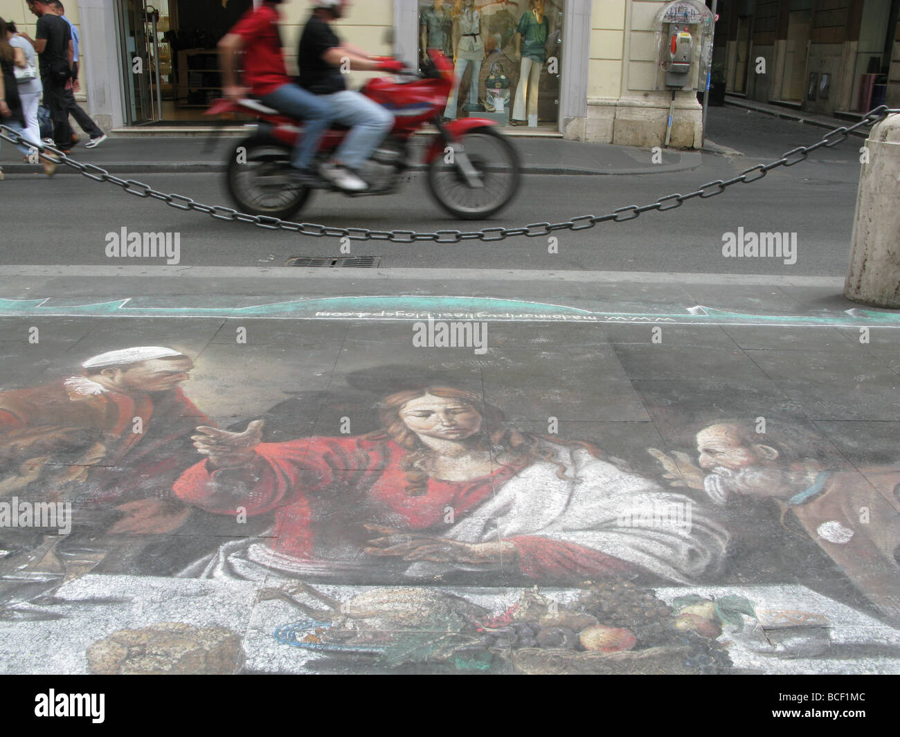 Side wall painting christ floor ground hi-res stock photography and ...