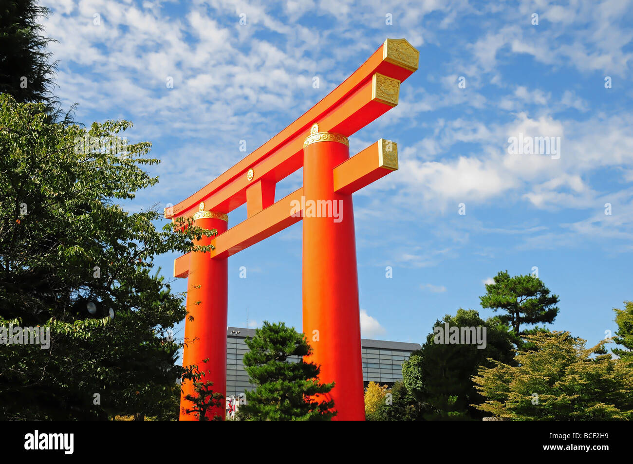 Gate to Shinto Stock Photo - Alamy
