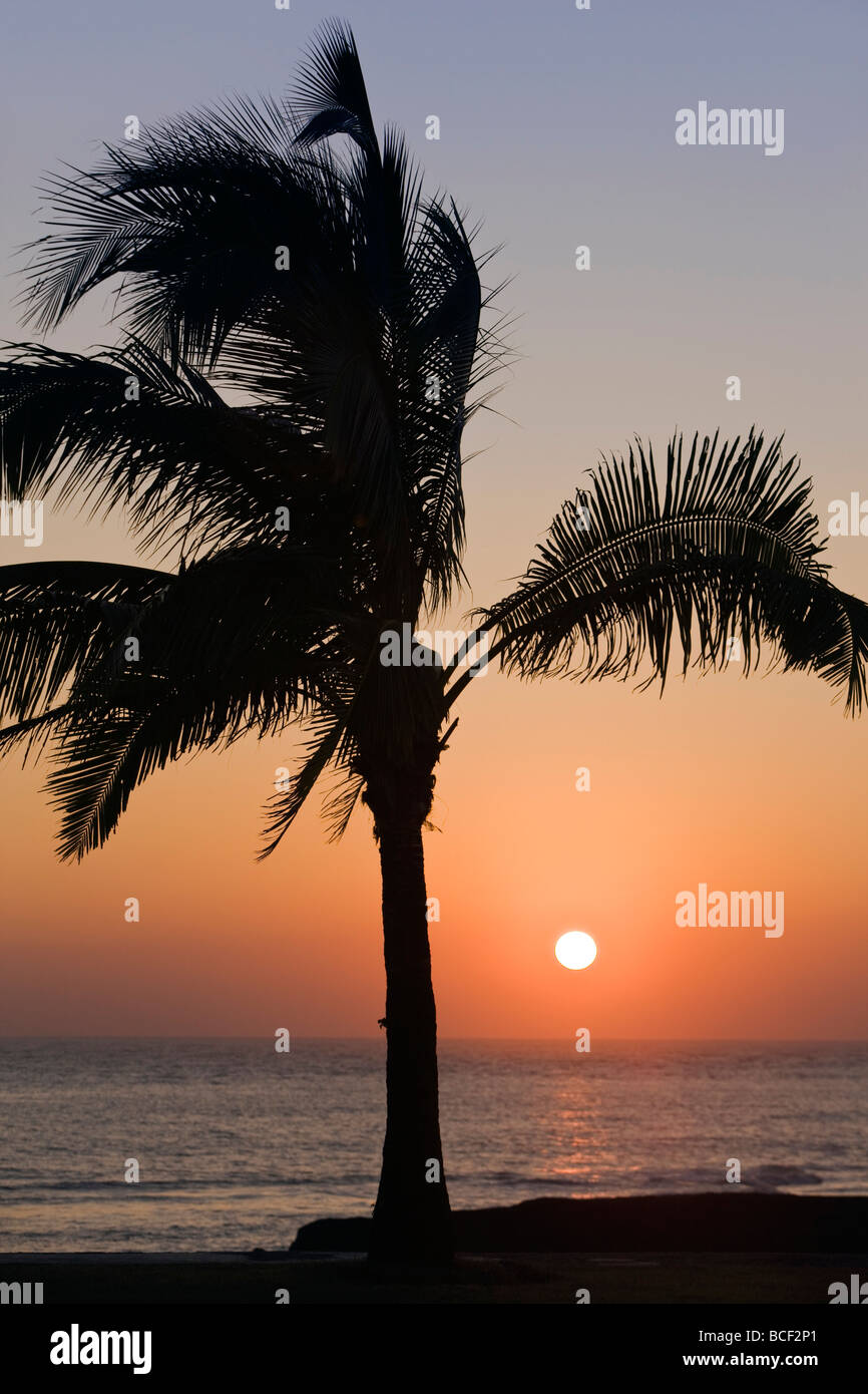 Myanmar, Burma, Rakhine State. sunset over the Bay of Bengal at Sittwe ...