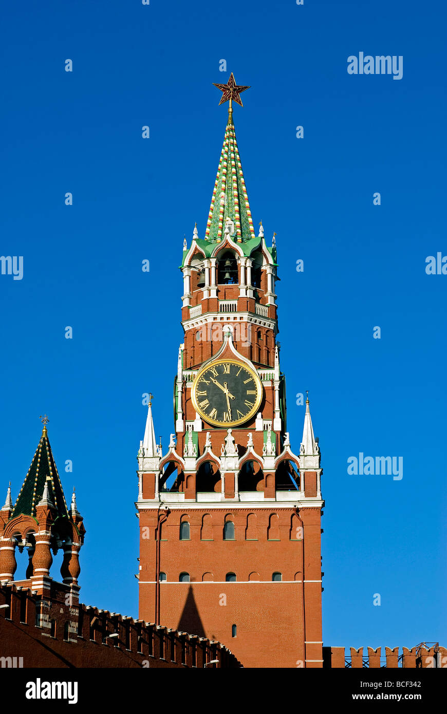 Clock tower moscow russia hi-res stock photography and images - Alamy