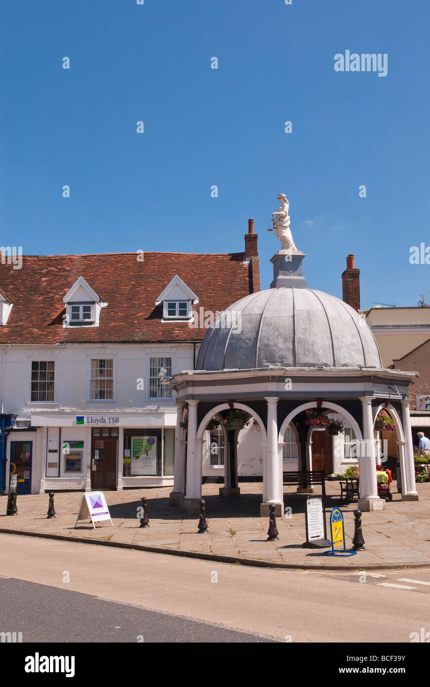 The Butter Cross in the town centre of Bungay Suffolk Uk Stock Photo ...
