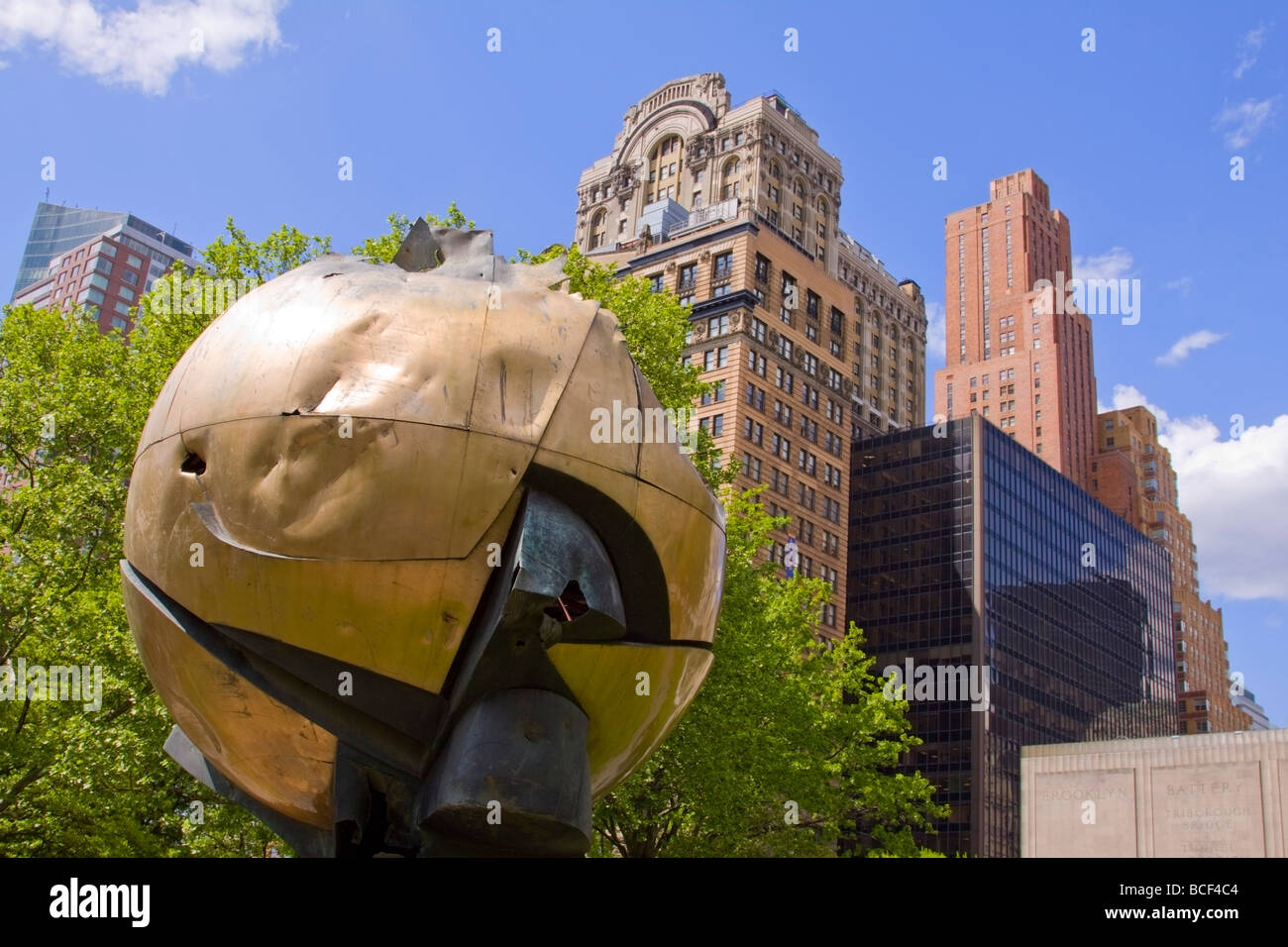 The Sphere at Battery Park New York, USA Stock Photo - Alamy
