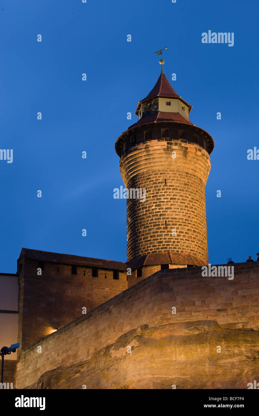 Germany, Bayern/Bavaria, Nuremberg, Kaiserberg Castle Stock Photo - Alamy
