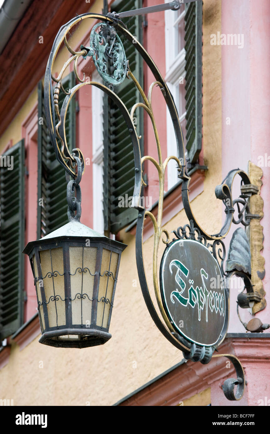 German cafe sign hi-res stock photography and images - Alamy