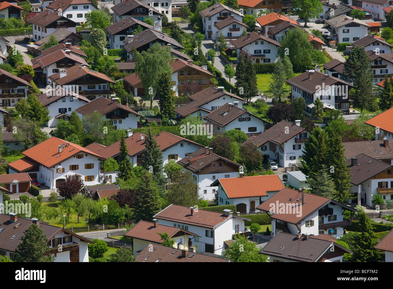Germany, Bayern/Bavaria, Mittenwald, mountain town Stock Photo - Alamy
