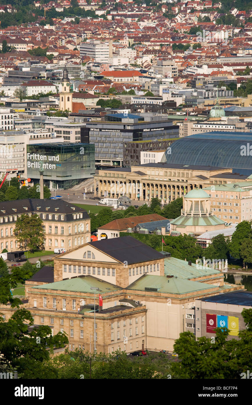 Stuttgart skyline view hi-res stock photography and images - Alamy