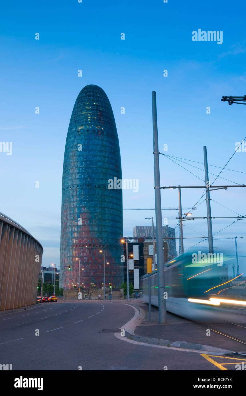 Torre agbar hi-res stock photography and images - Alamy
