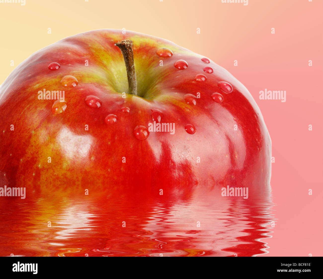fresh red apple Stock Photo - Alamy
