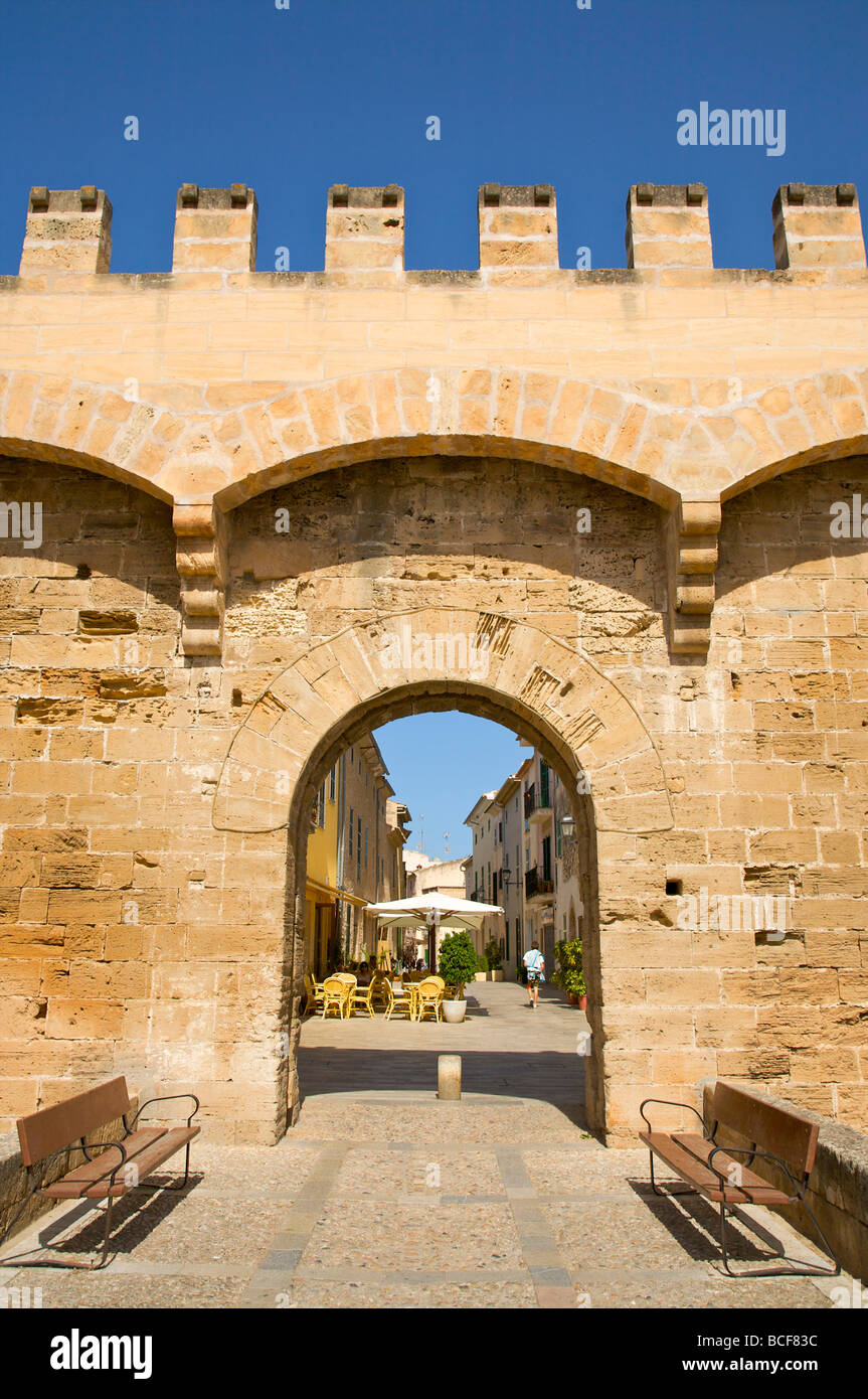 Fort Walls, Alcudia, Mallorca, Spain Stock Photo - Alamy