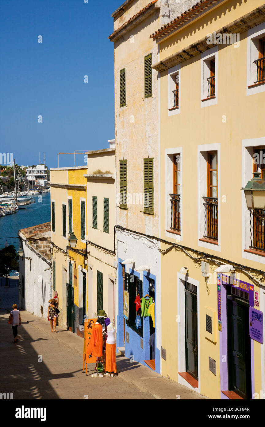 Shopping, Ciutadella, Menorca Stock Photo - Alamy