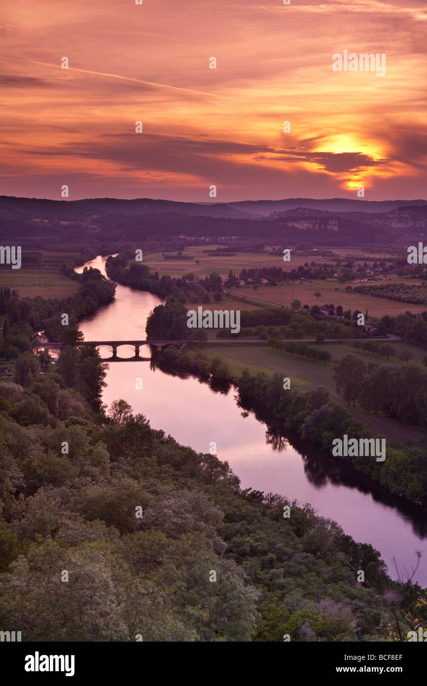 Dordogne River, Dordogne, Aquitaine, France Stock Photo - Alamy