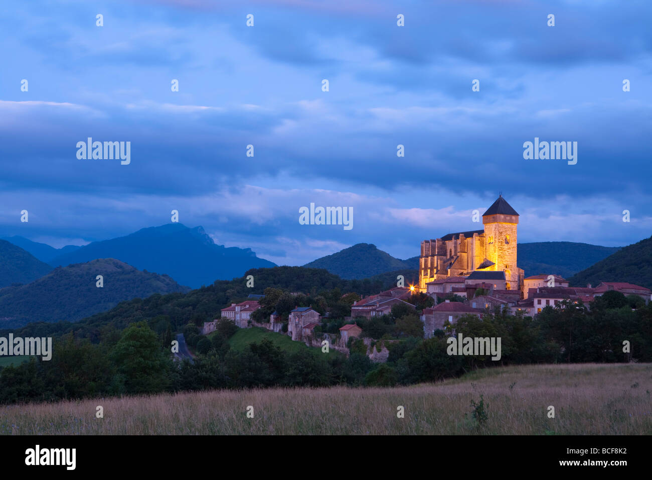 St Bertrand De Comminges, Haute-Garonne, Midi-Pyrenees, France Stock ...