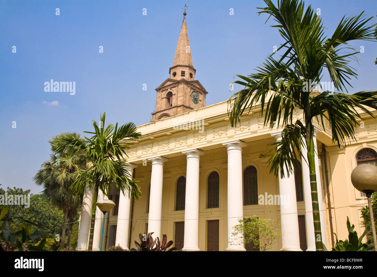 India, West Bengal, Kolkata, Calcutta, St John's Cathedral Stock Photo ...
