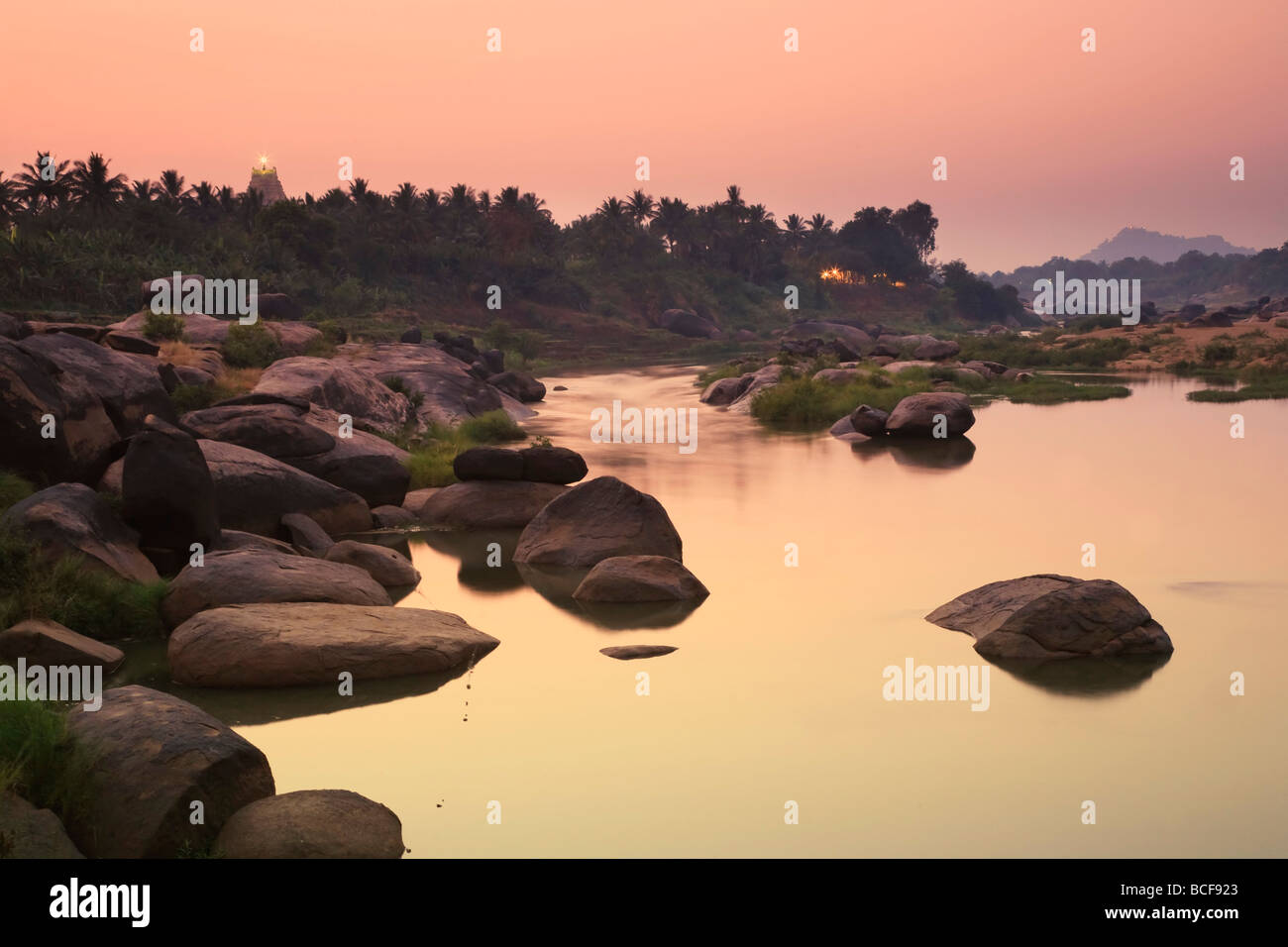 Landscape around Hampi town, Karnataka, India Stock Photo - Alamy
