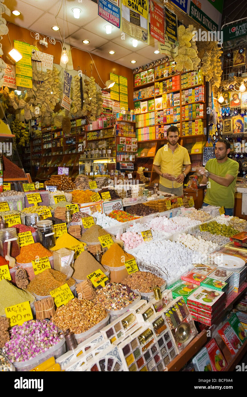 Turkey , Istanbul , Spice Market or Misir Carsisi or Egyptian Bazaar ...
