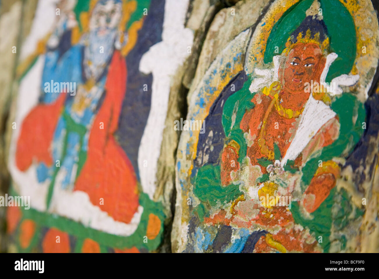 India, Sikkim, Tashiding, Tashiding Gompa, Mani Wall Stock Photo - Alamy
