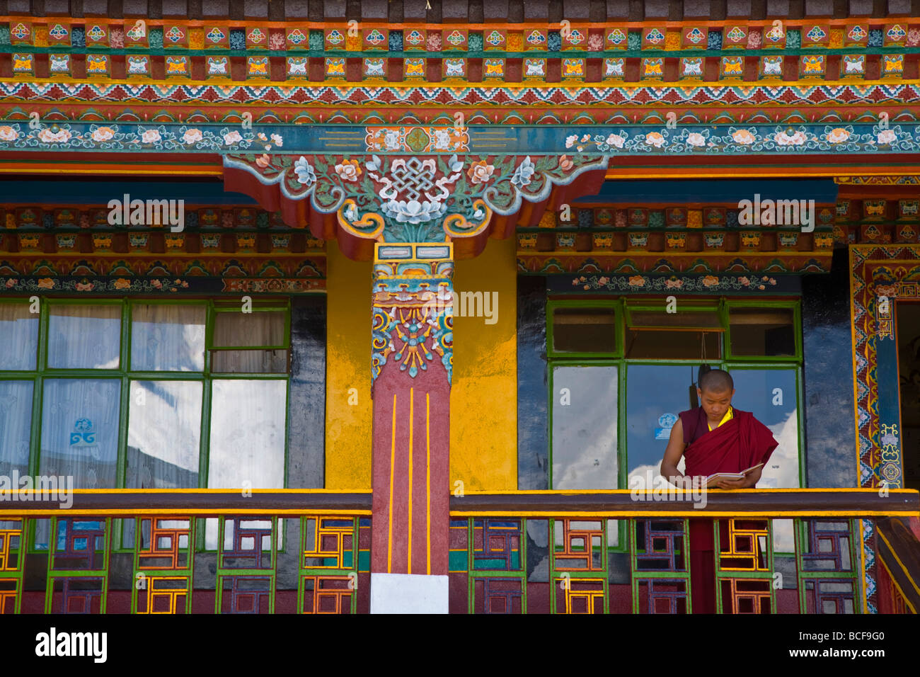 India, Sikkim, Gangtok, Rumtek Gompa Complex Stock Photo - Alamy