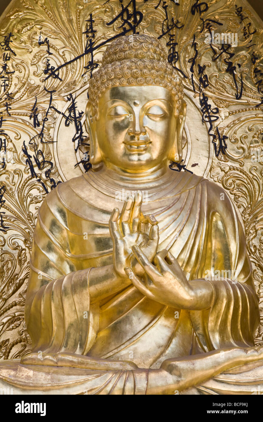 India, West Bengal, Darjeeling, Japanese Peace Pagoda built by ...