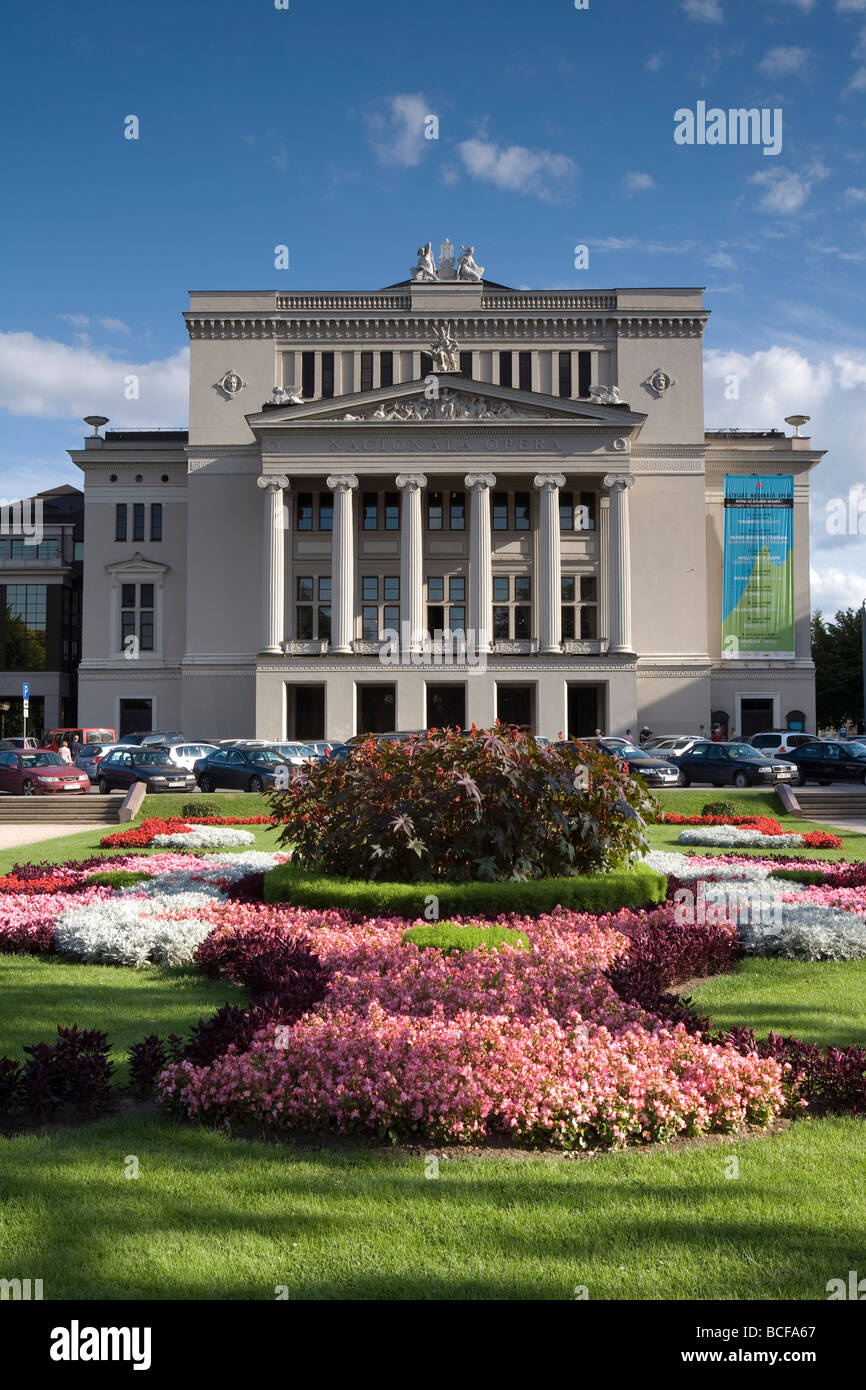 National opera house riga hi-res stock photography and images - Alamy