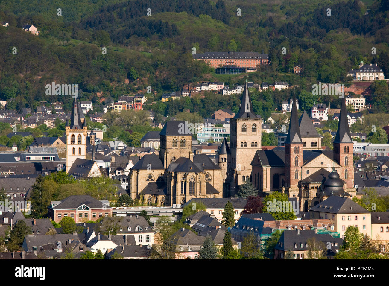 Germany, Rhineland-Palatinate, Mosel River Valley, Trier Stock Photo ...