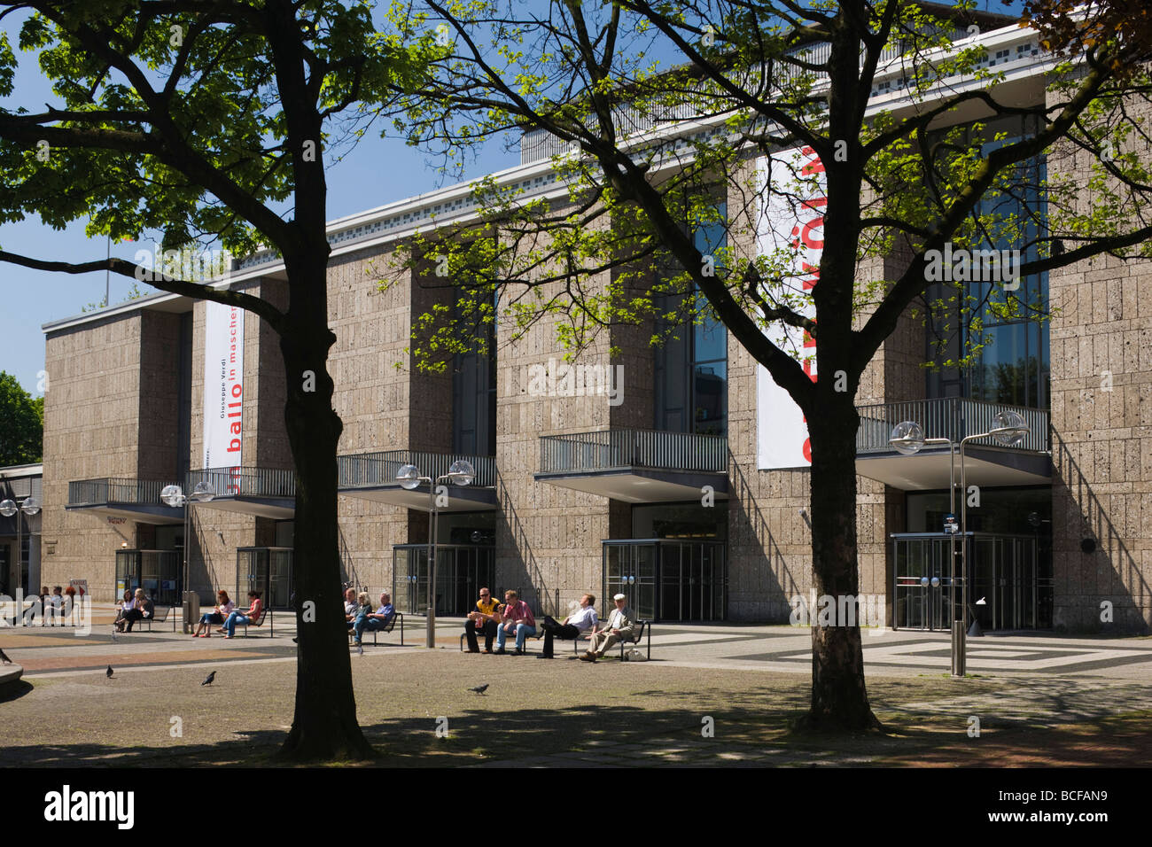 Germany, Rhineland-Westphalia, Cologne, Schauspielhaus theater Stock ...