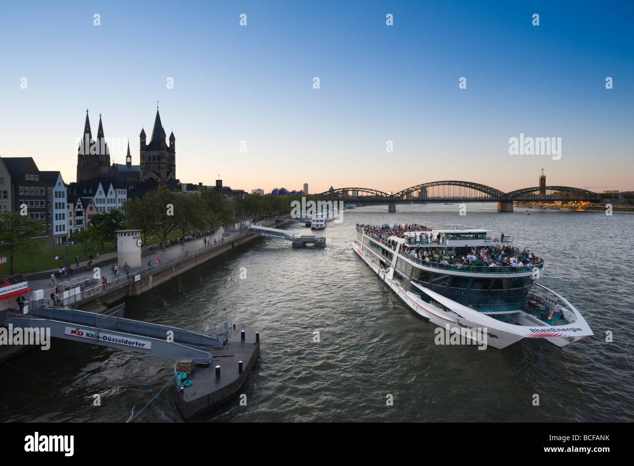 Cologne river cruise hi-res stock photography and images - Alamy