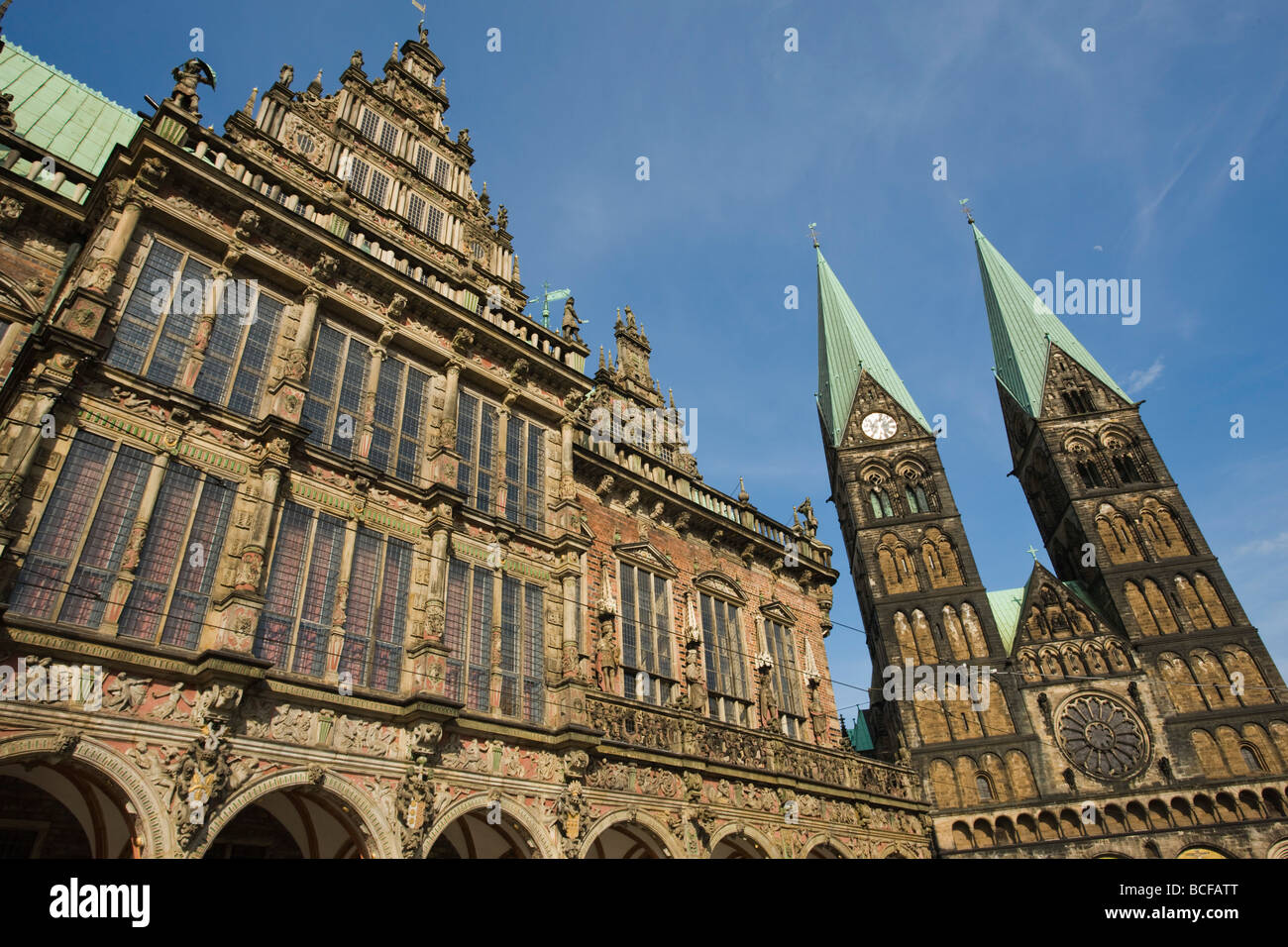 Germany, State of Bremen, Bremen, Rathaus, Town Hall Stock Photo - Alamy
