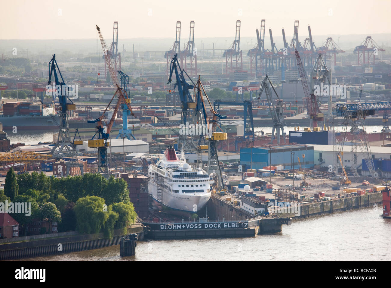 Germany, State of Hamburg, Hamburg, Harbour Stock Photo - Alamy