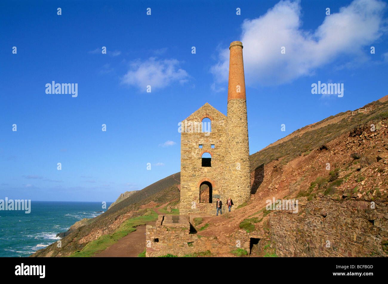 England, Cornwall, St.Agnes, Wheal Coates Mine Stock Photo - Alamy