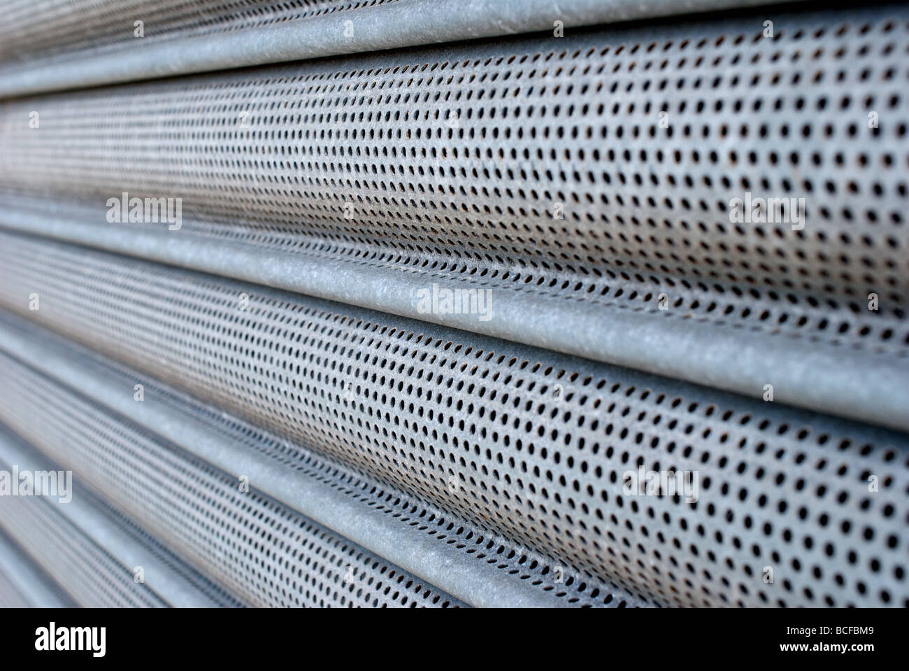 Steel texture on shutters Stock Photo - Alamy