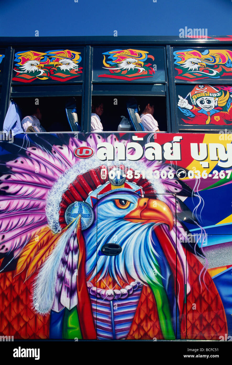 Bus decoration hi-res stock photography and images - Alamy