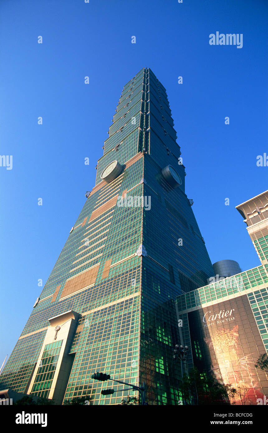 Taiwan Taipei Taipei 101 Skyscraper 1667 feet Stock Photo - Alamy