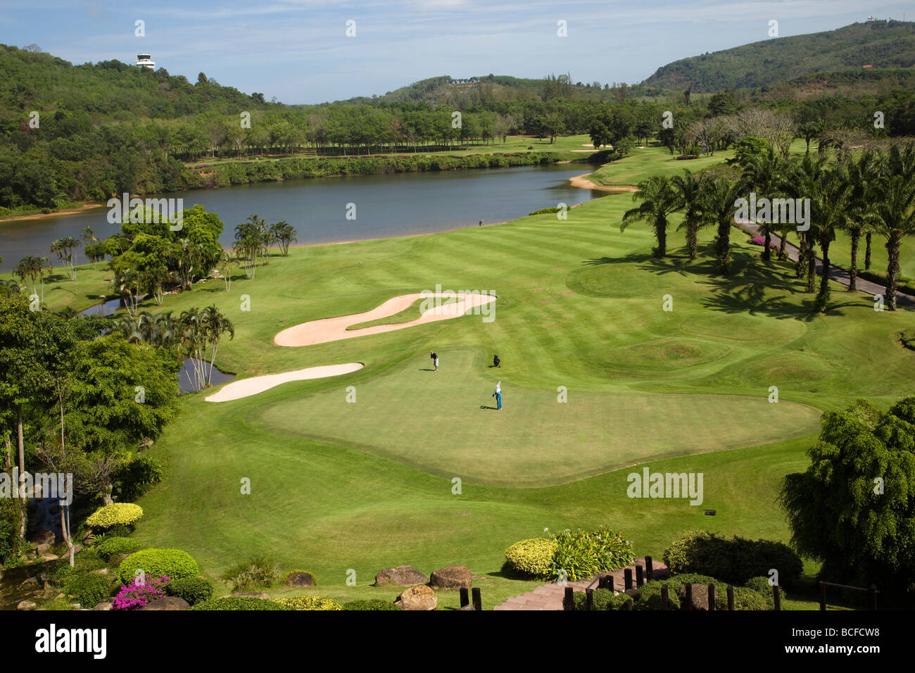 Thai golf course hi-res stock photography and images - Alamy