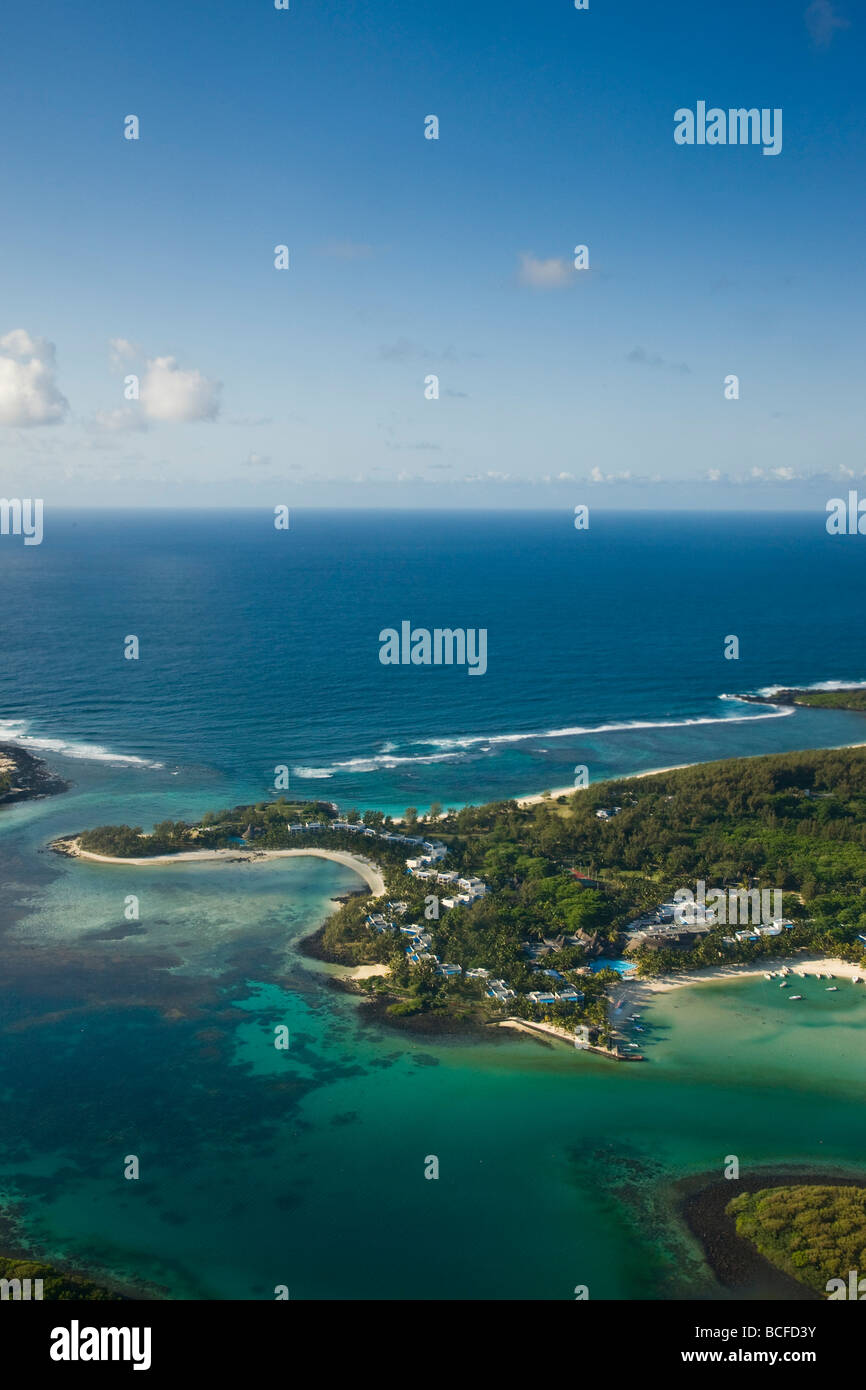 Mauritius aerial view hi-res stock photography and images - Alamy